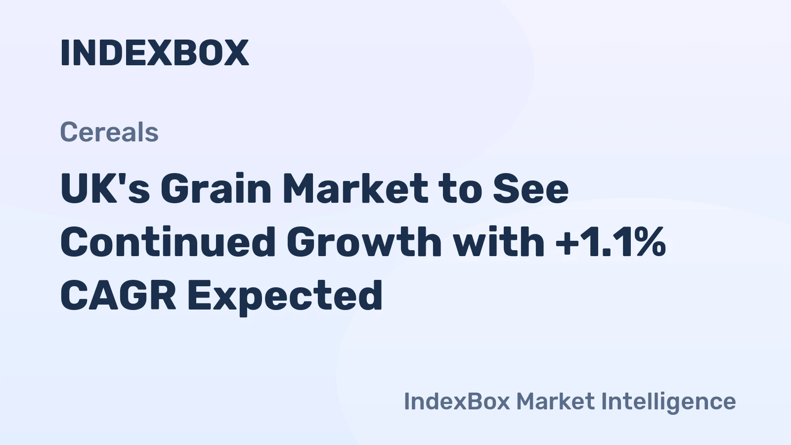 UK's Grain Market to See Continued Growth with +1.1% CAGR Expected