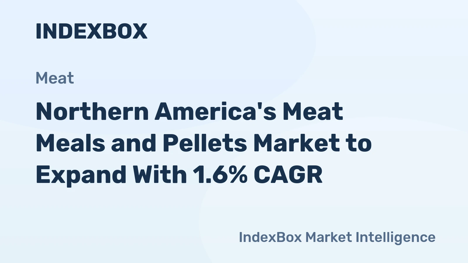 Northern America's Meat Meals and Pellets Market to Expand With 1.6% CAGR