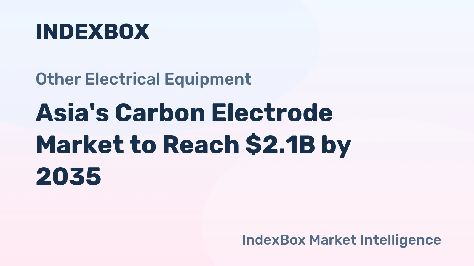 Asia's Carbon Electrode Market to Reach $2.1B by 2035
