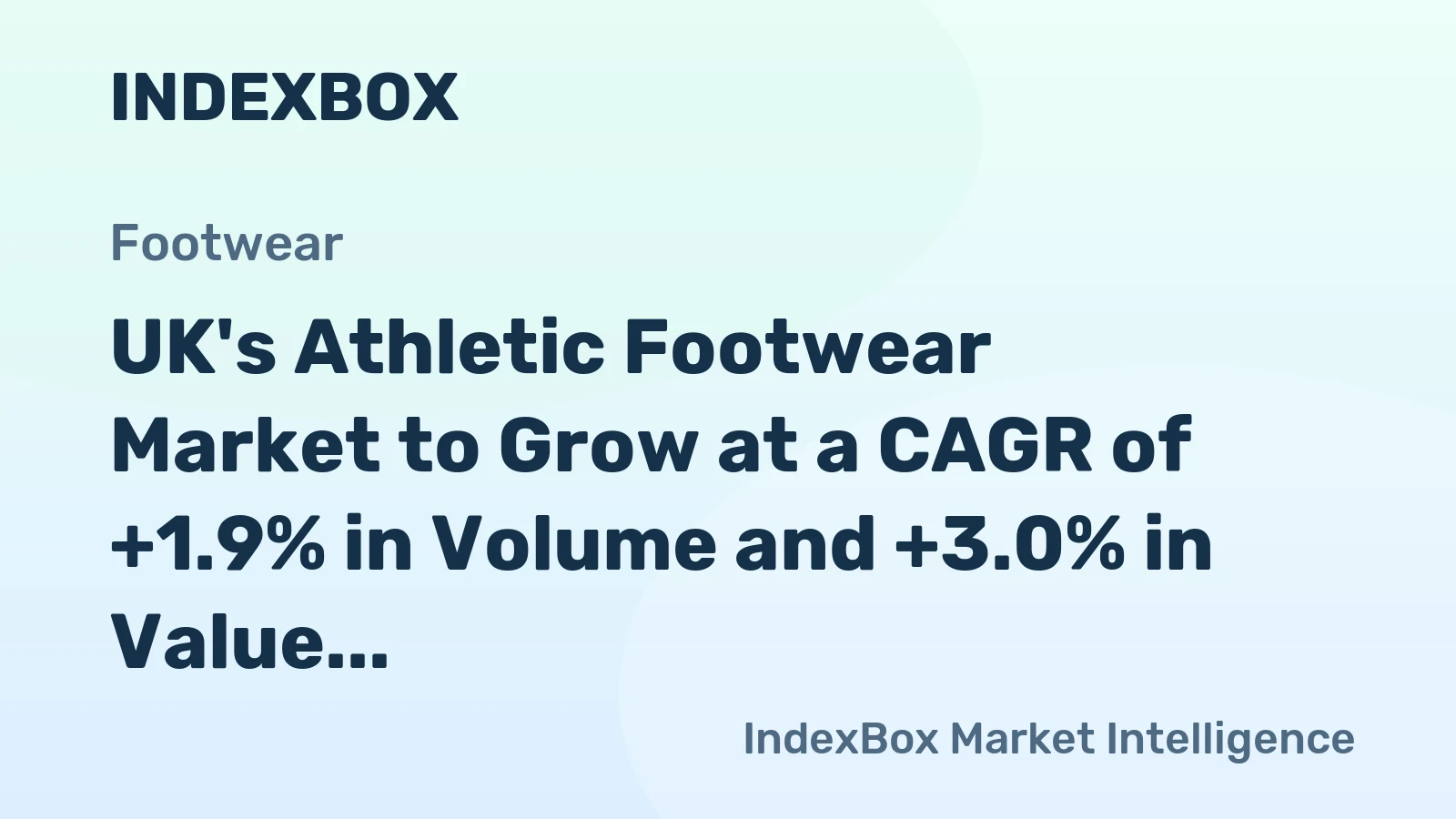 UK's Athletic Footwear Market to Grow at a CAGR of +1.9% in Volume and +3.0% in Value from 2024 to 2035