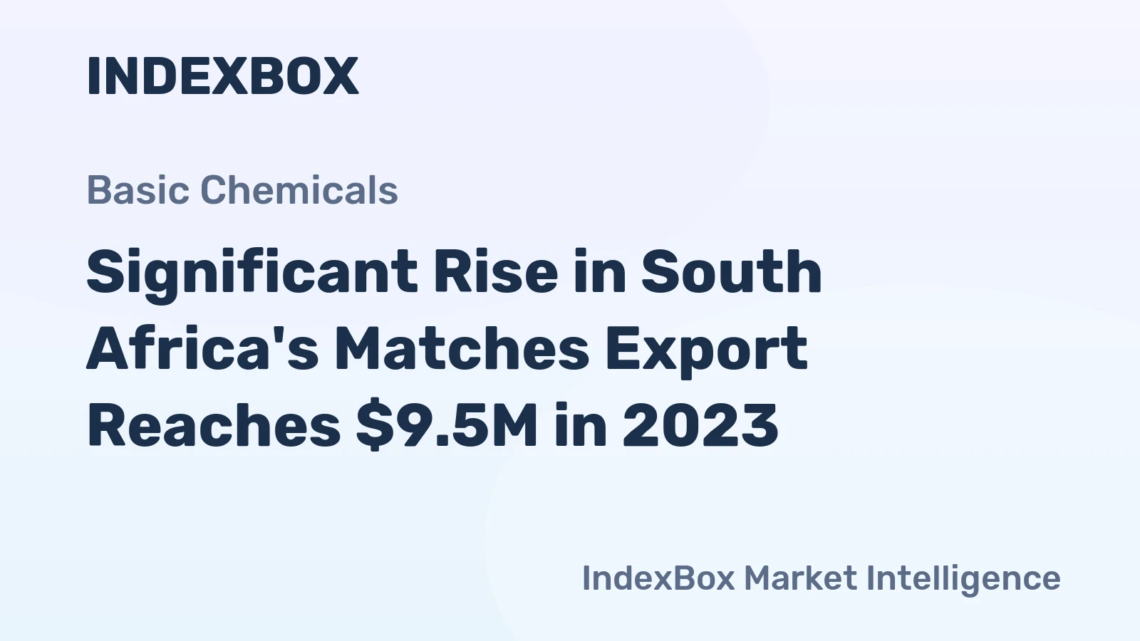 Significant Rise in South Africa's Matches Export Reaches $9.5M in 2023