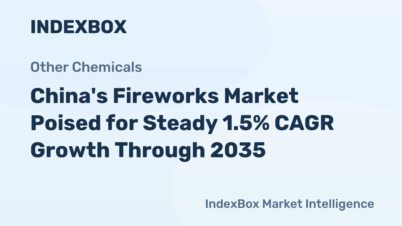 China's Fireworks Market Poised for Steady 1.5% CAGR Growth Through 2035