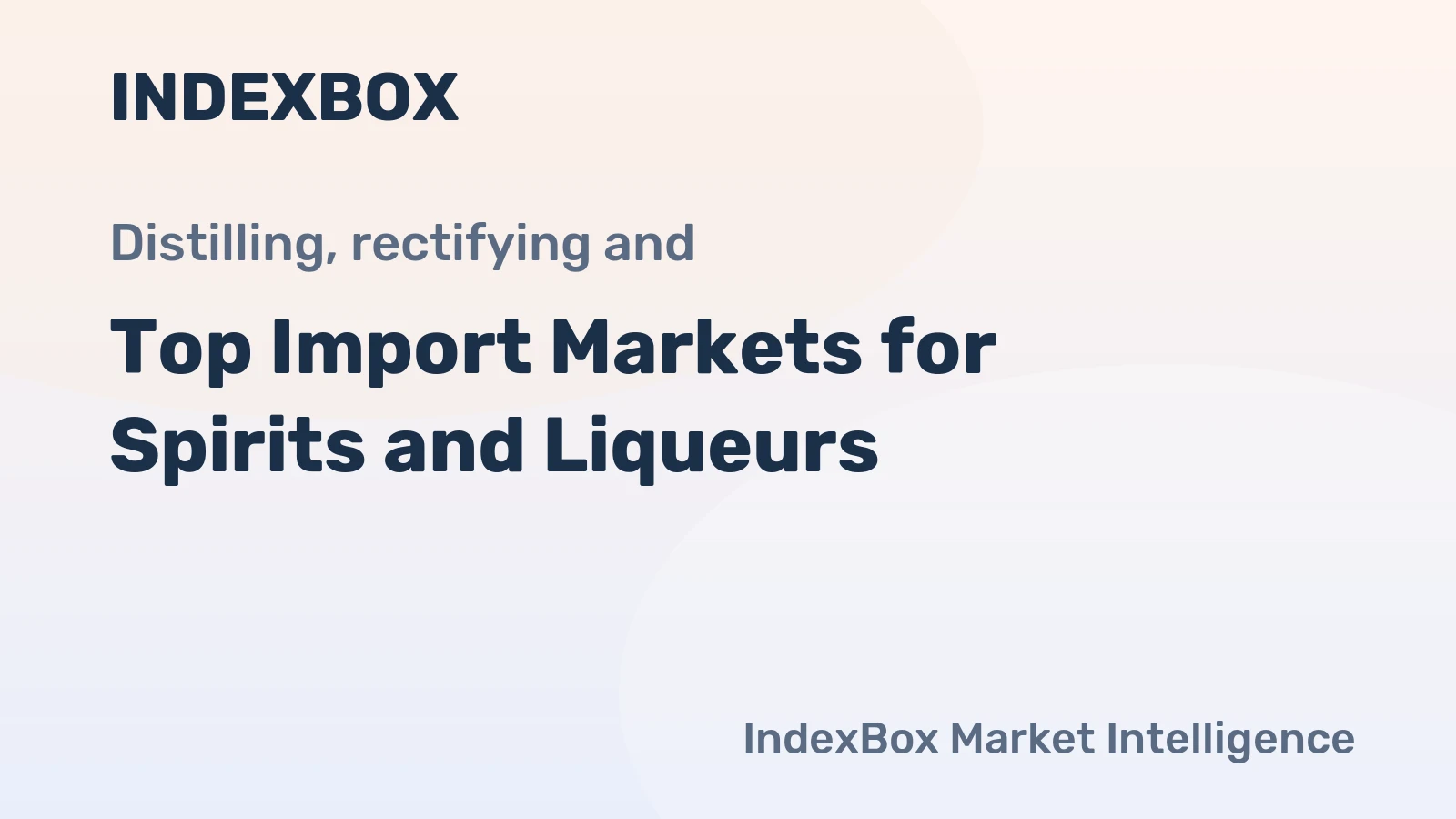 Top Import Markets for Spirits and Liqueurs
