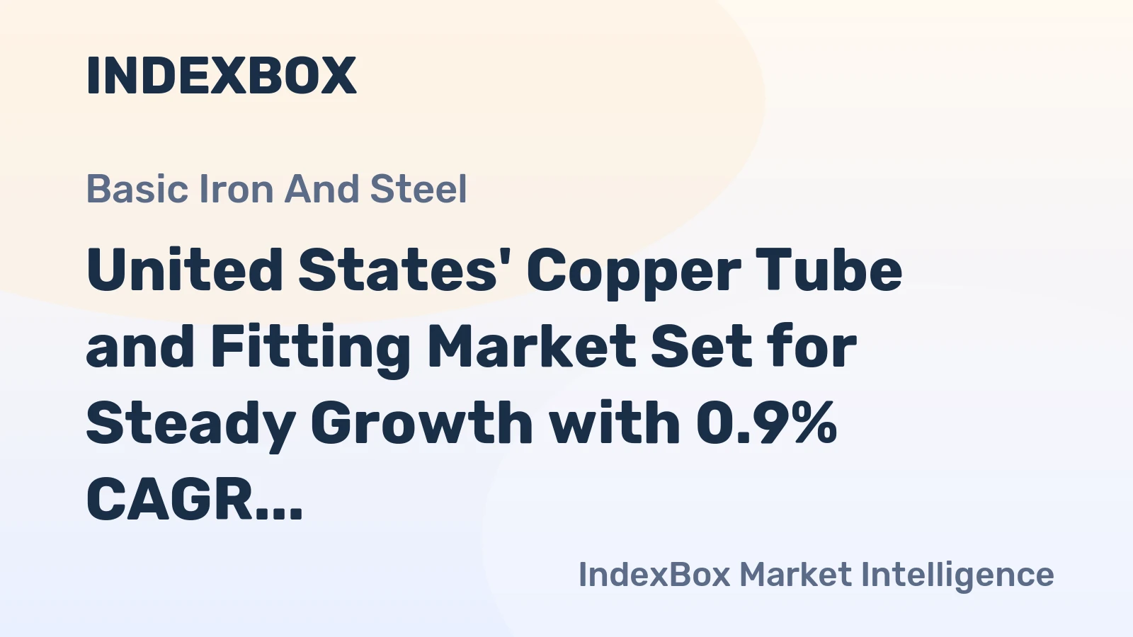 United States' Copper Tube and Fitting Market Set for Steady Growth with 0.9% CAGR Through 2035
