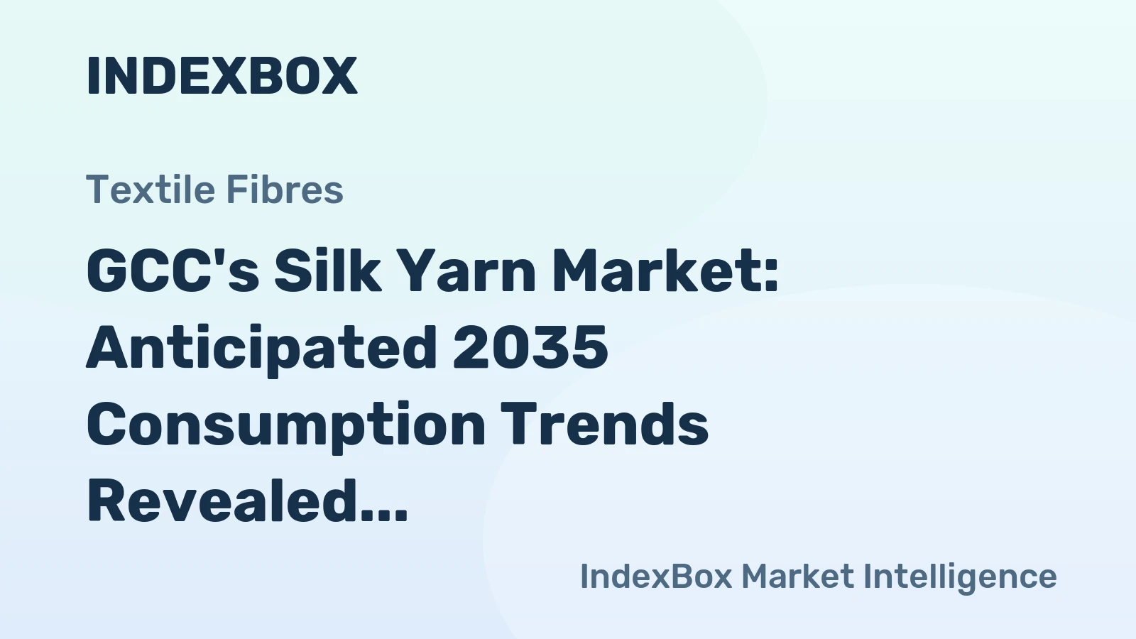 GCC's Silk Yarn Market: Anticipated 2035 Consumption Trends Revealed