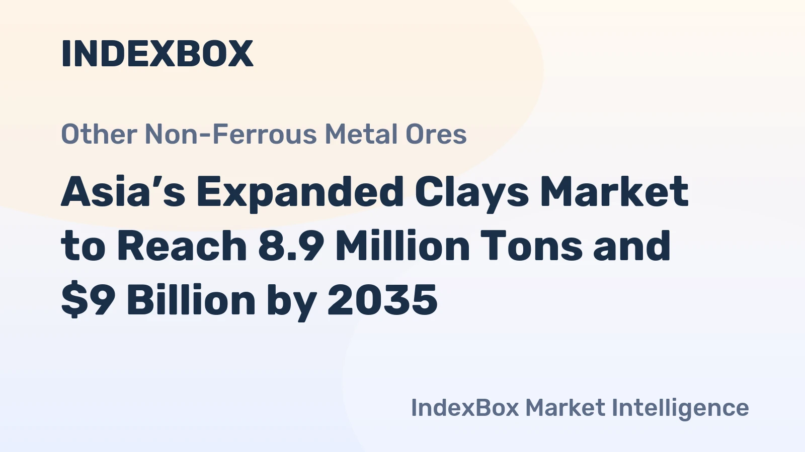 Asia’s Expanded Clays Market to Reach 8.9 Million Tons and $9 Billion by 2035