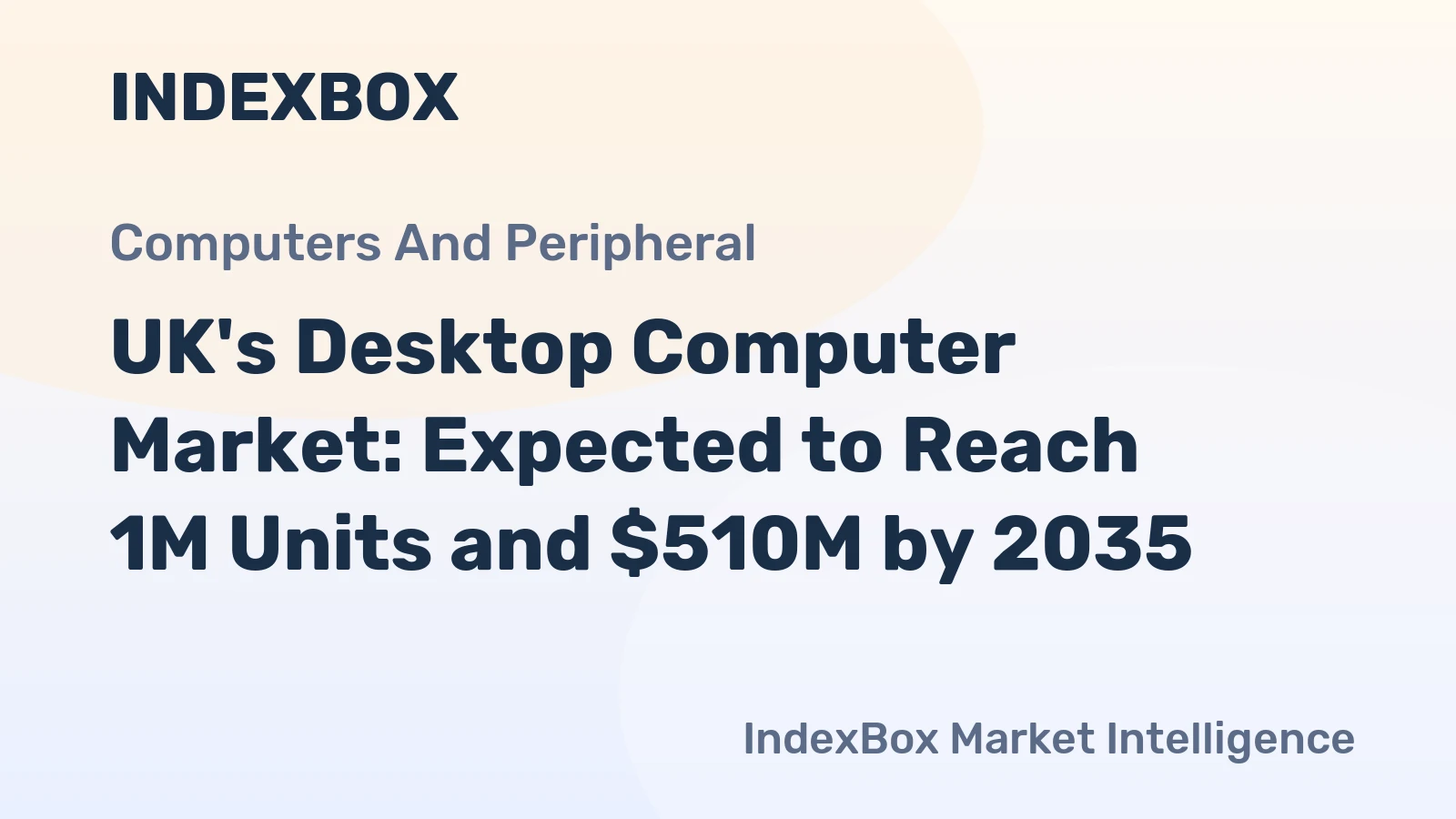 UK's Desktop Computer Market: Expected to Reach 1M Units and $510M by 2035