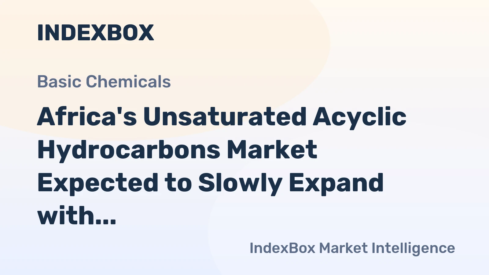 Africa's Unsaturated Acyclic Hydrocarbons Market Expected to Slowly Expand with CAGR of +0.4% by 2035