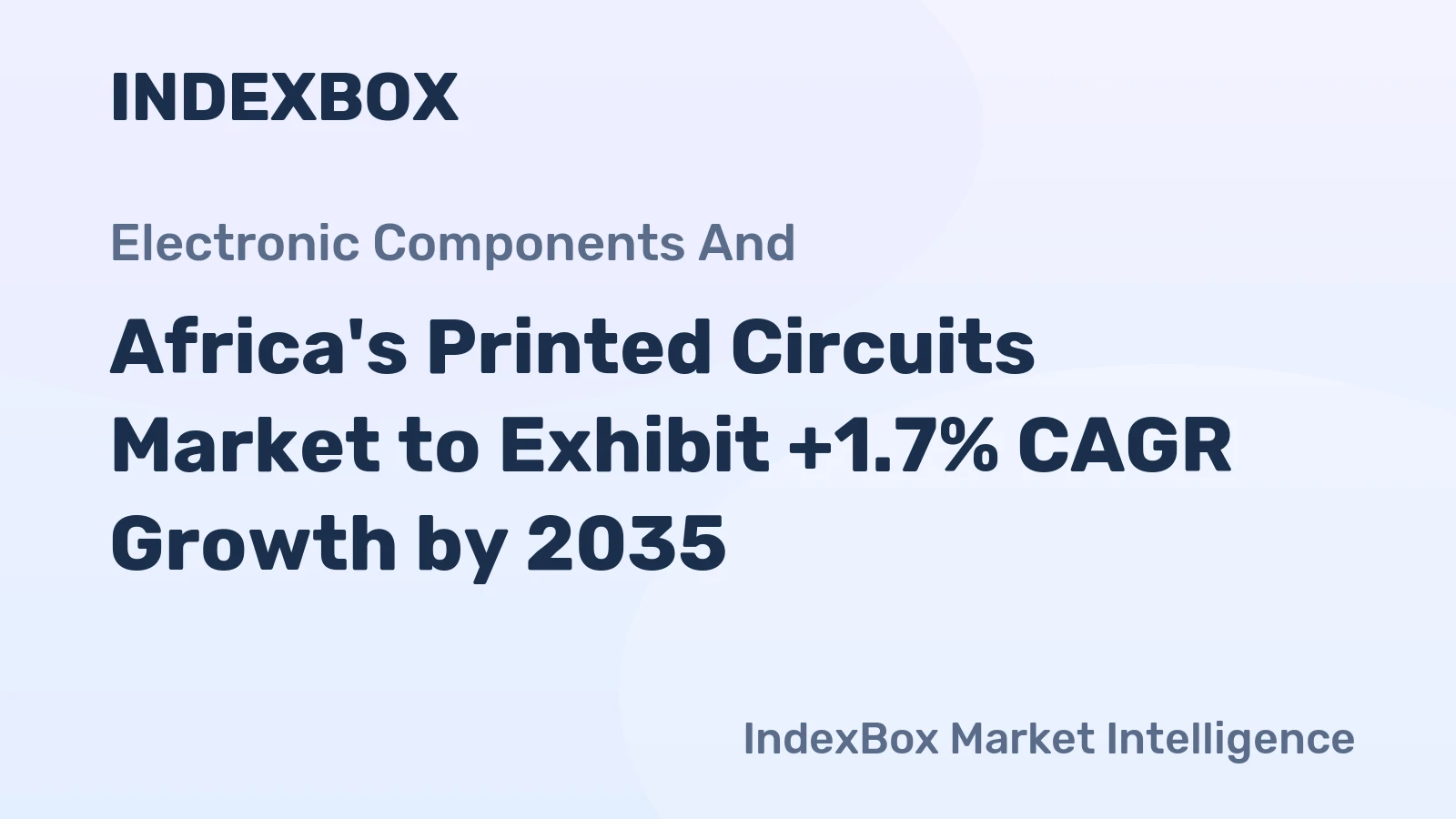 Africa's Printed Circuits Market to Exhibit +1.7% CAGR Growth by 2035