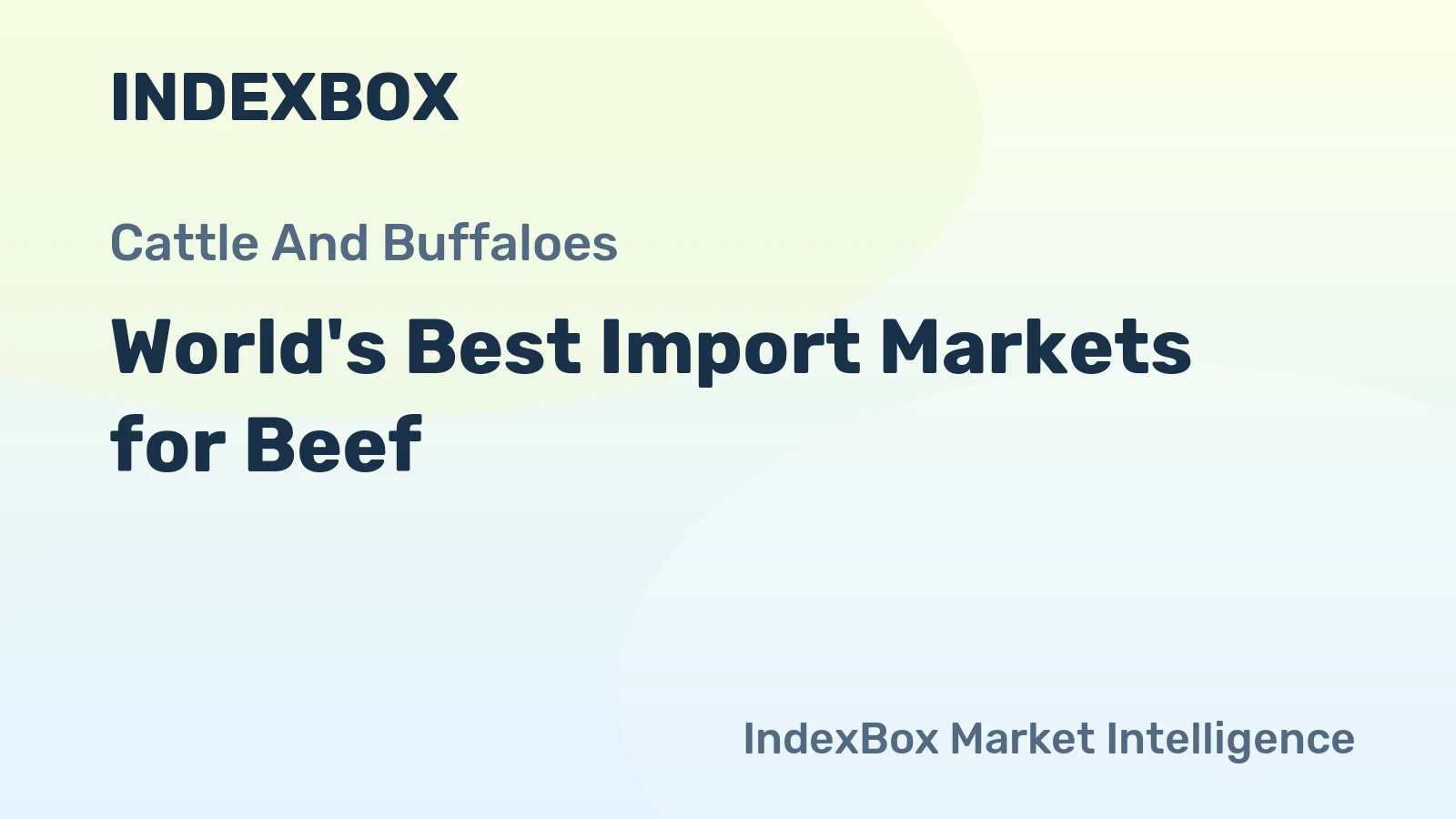 World's Best Import Markets for Beef