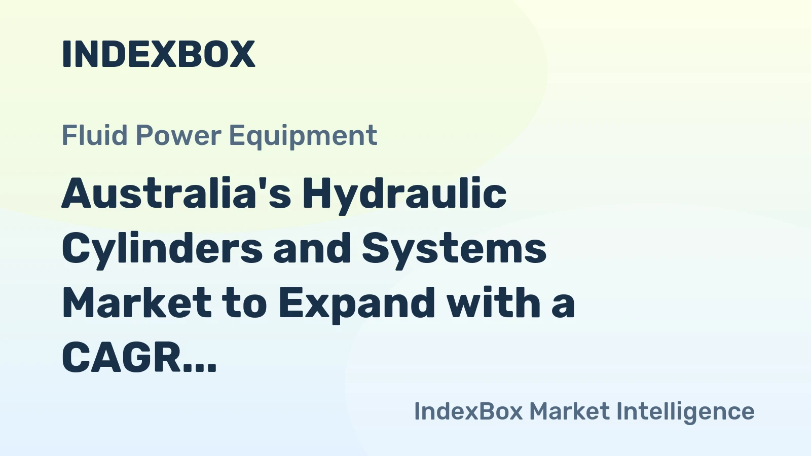 Australia's Hydraulic Cylinders and Systems Market to Expand with a CAGR of +1.2% by 2035