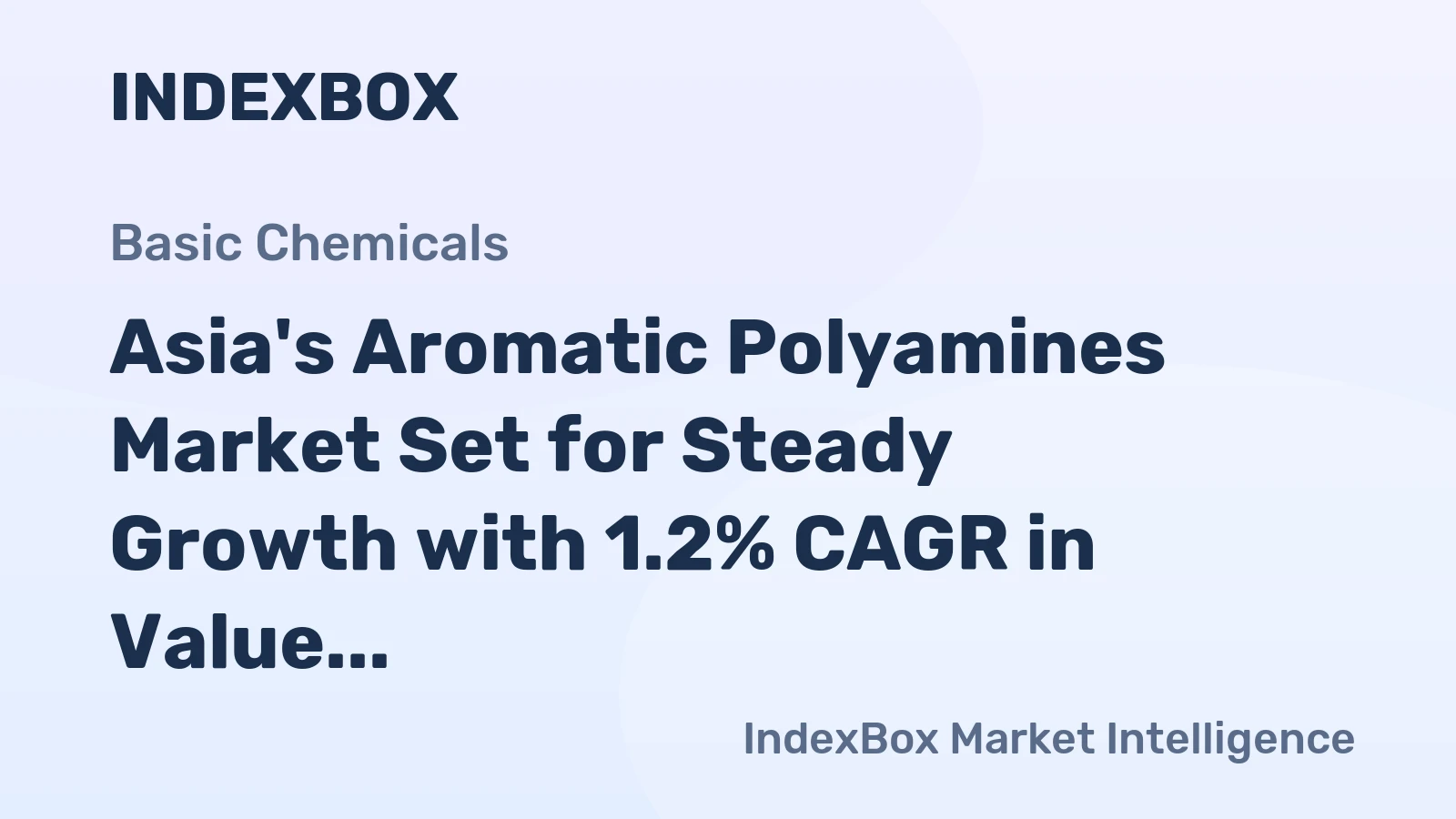 Asia's Aromatic Polyamines Market Set for Steady Growth with 1.2% CAGR in Value