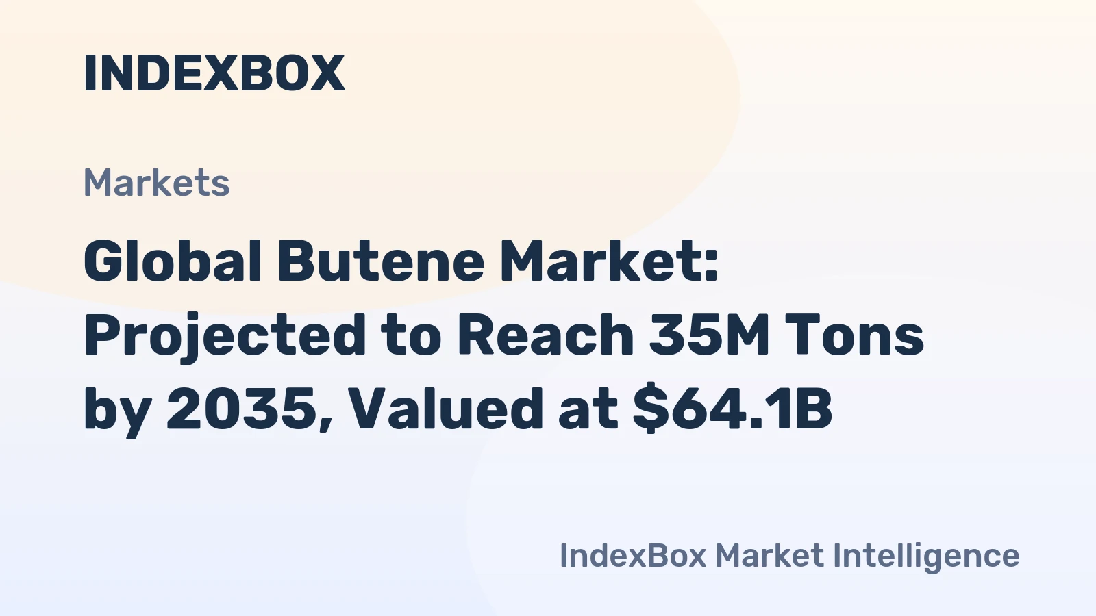 Global Butene Market: Projected to Reach 35M Tons by 2035, Valued at $64.1B
