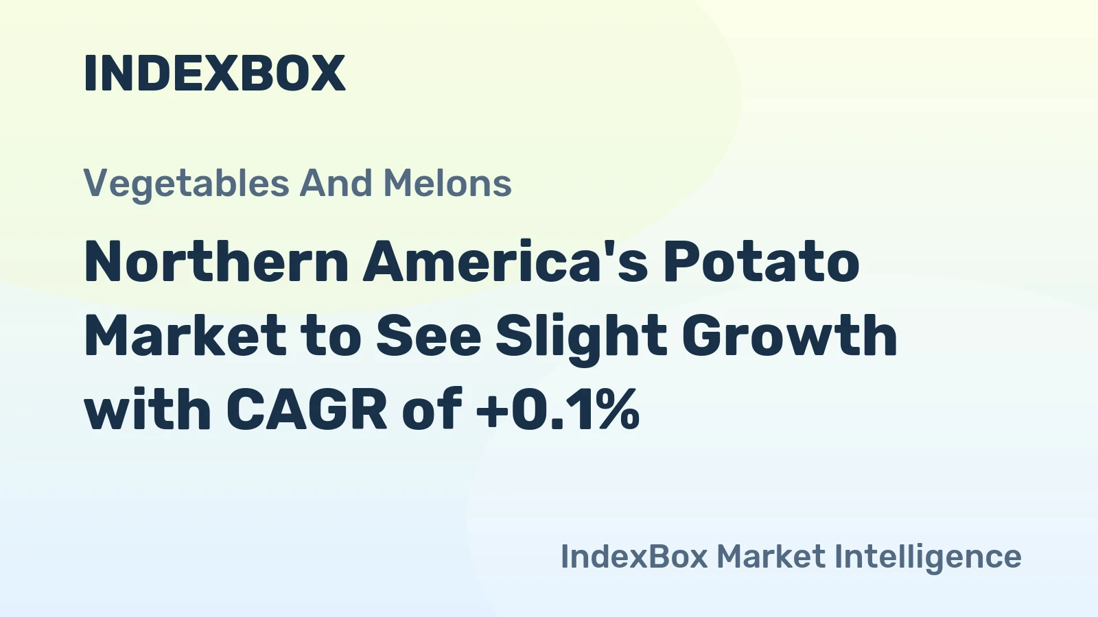 Northern America's Potato Market to See Slight Growth with CAGR of +0.1%