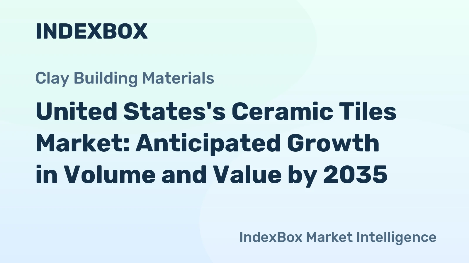 United States's Ceramic Tiles Market: Anticipated Growth in Volume and Value by 2035