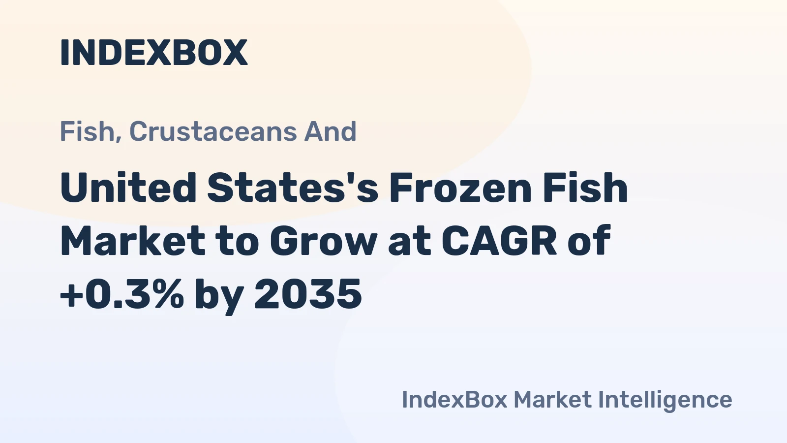 United States's Frozen Fish Market to Grow at CAGR of +0.3% by 2035