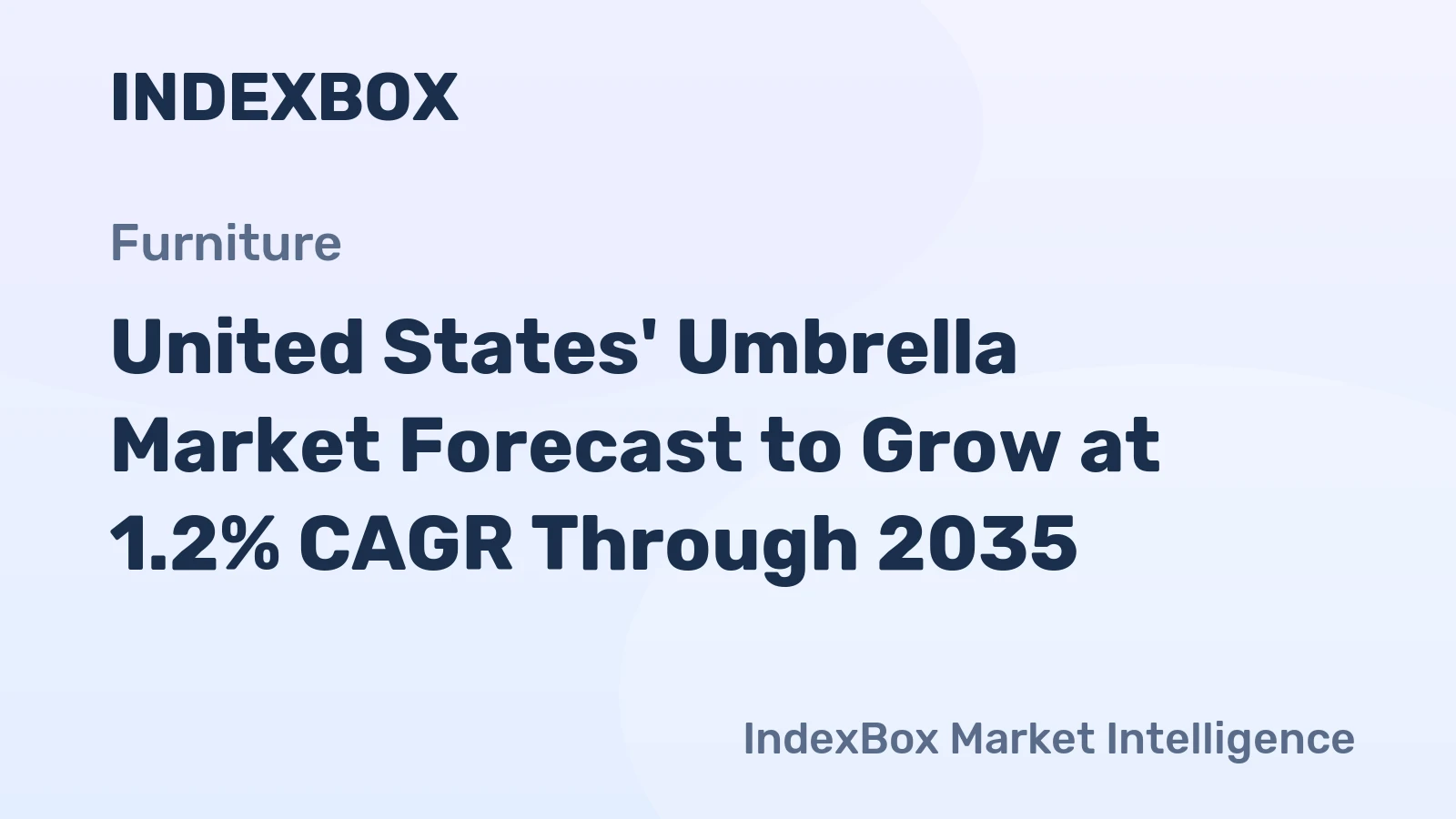 United States' Umbrella Market Forecast to Grow at 1.2% CAGR Through 2035