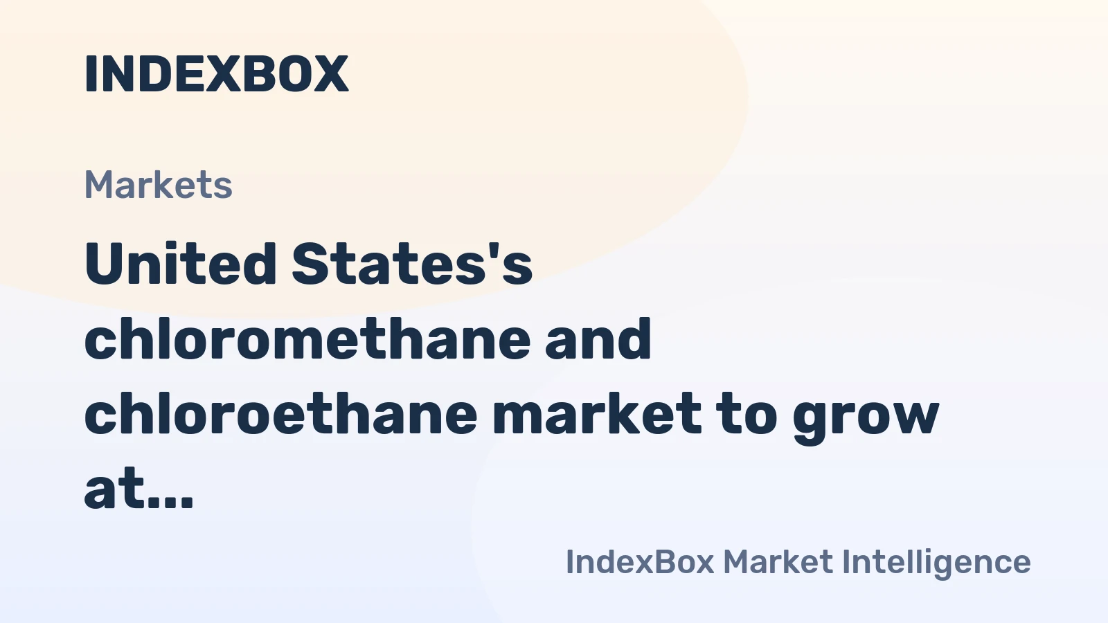 United States's chloromethane and chloroethane market to grow at a decelerating CAGR of +1.3%, reaching 3.1M tons by 2035.