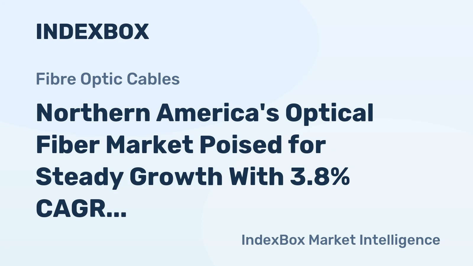 Northern America's Optical Fiber Market Poised for Steady Growth With 3.8% CAGR Through 2035