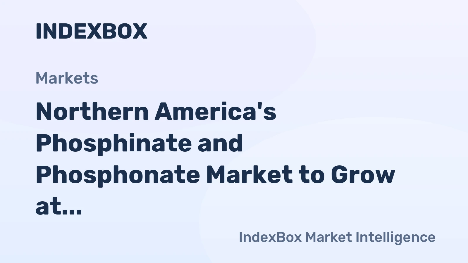 Northern America's Phosphinate and Phosphonate Market to Grow at a CAGR of 0.8% from 2024 to 2035, Reaching 16K tons
