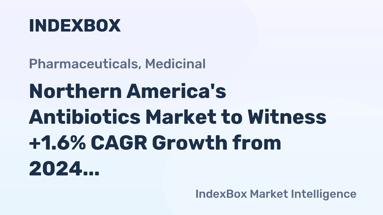 Northern America's Antibiotics Market to Witness +1.6% CAGR Growth from 2024 to 2035
