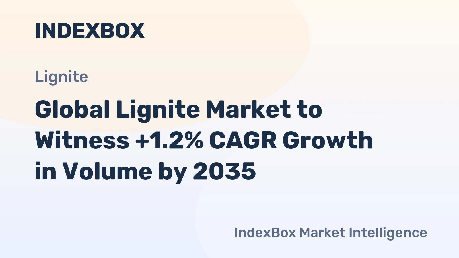 Global Lignite Market to Witness +1.2% CAGR Growth in Volume by 2035
