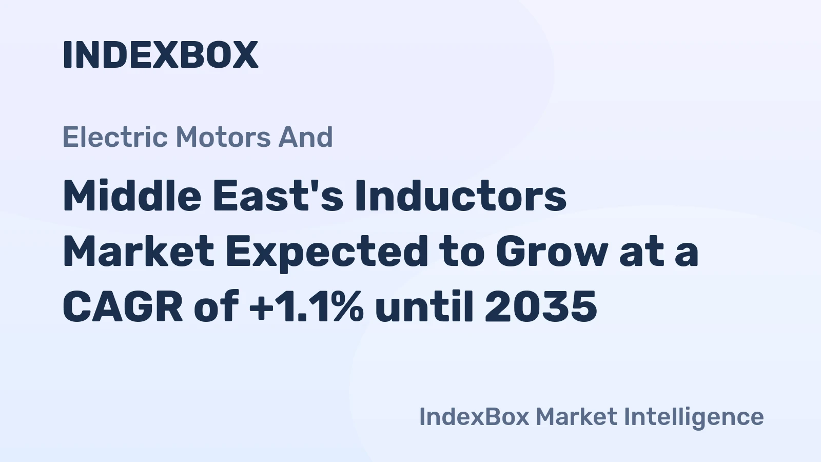 Middle East's Inductors Market Expected to Grow at a CAGR of +1.1% until 2035