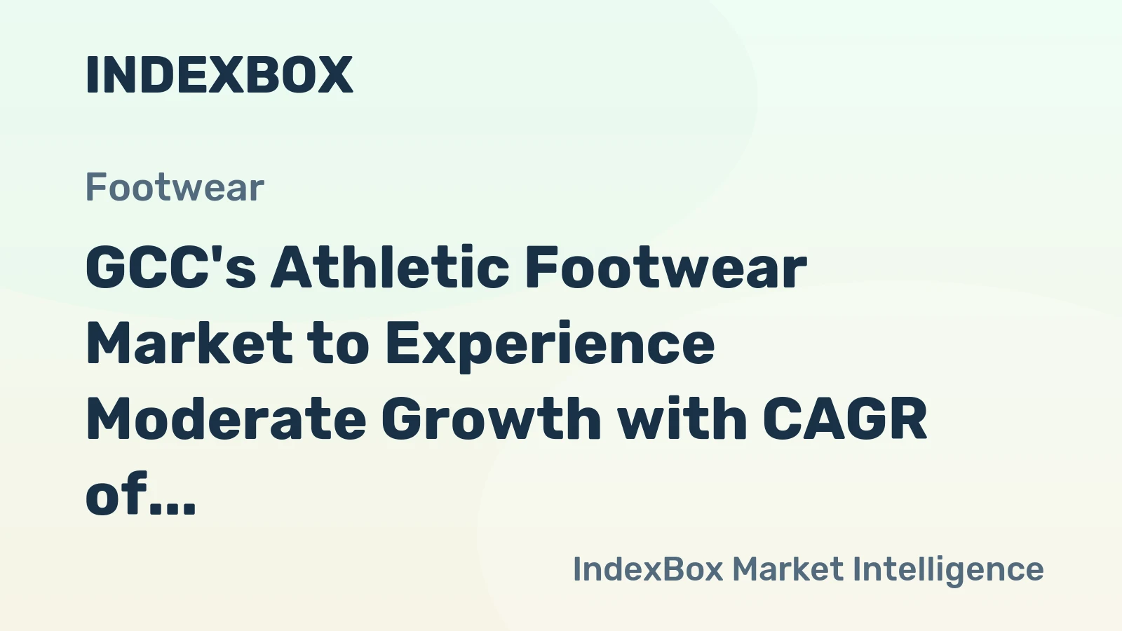 GCC's Athletic Footwear Market to Experience Moderate Growth with CAGR of +1.0% through 2035, Reaching $519M in Value