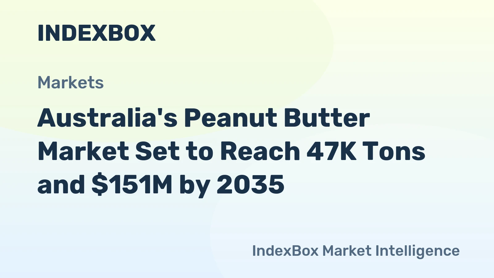 Australia's Peanut Butter Market Set to Reach 47K Tons and $151M by 2035