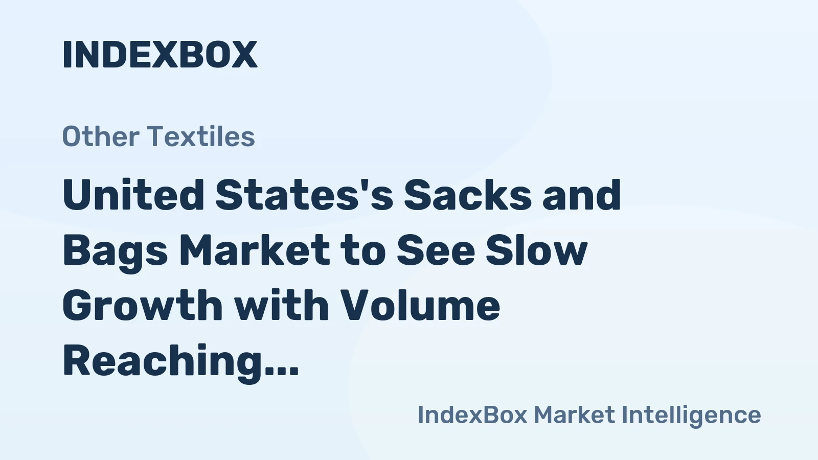 United States's Sacks and Bags Market to See Slow Growth with Volume Reaching 411K Tons by 2035