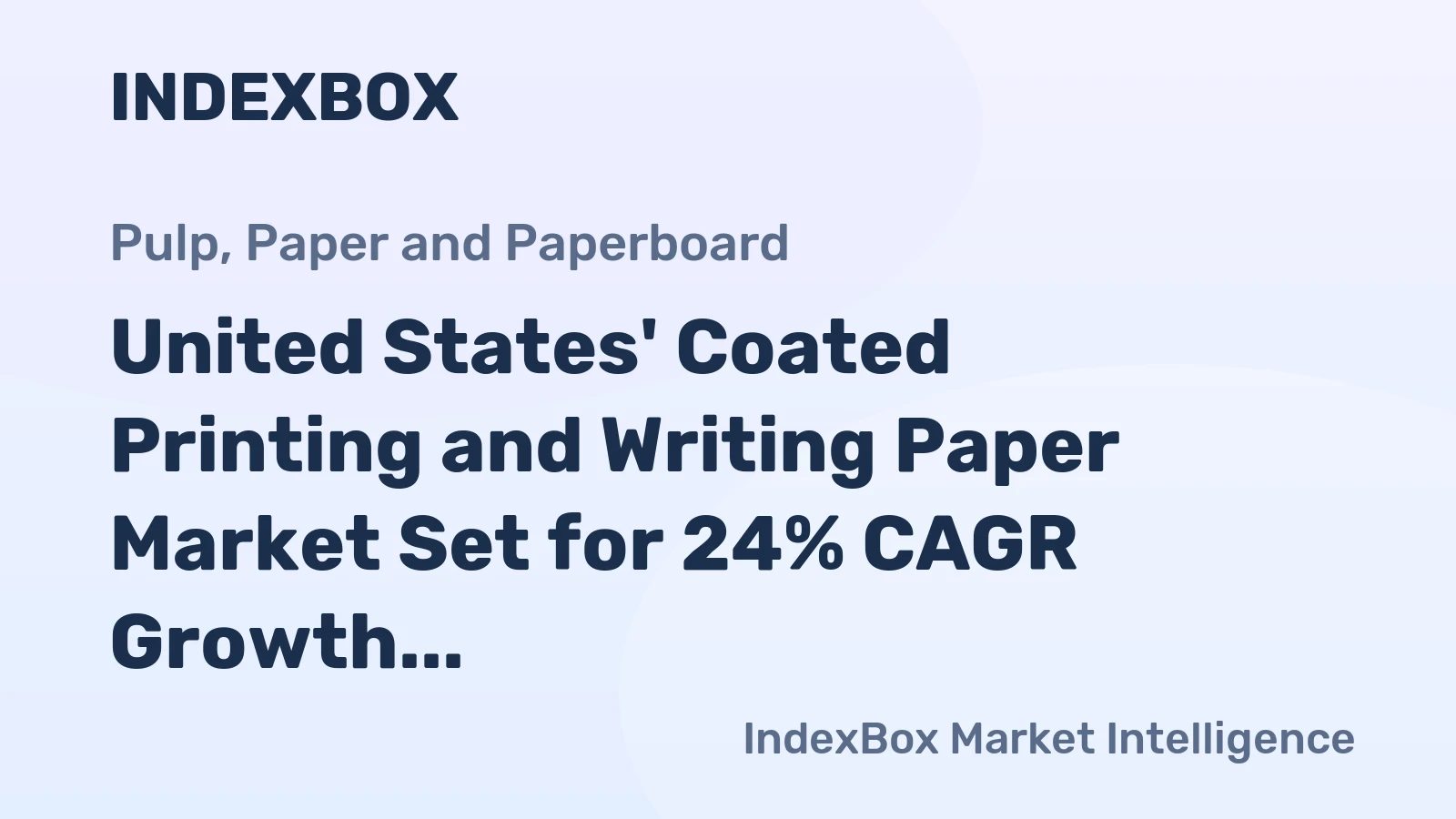 United States' Coated Printing and Writing Paper Market Set for 24% CAGR Growth Through 2035