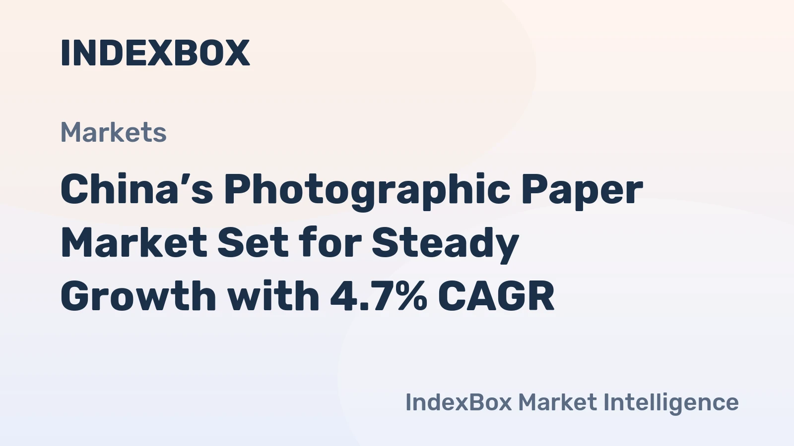 China’s Photographic Paper Market Set for Steady Growth with 4.7% CAGR