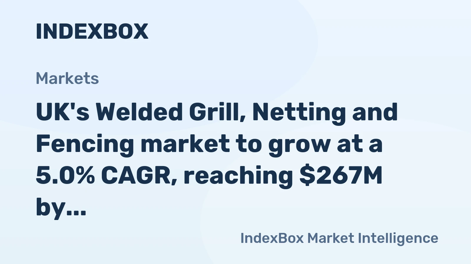 UK's Welded Grill, Netting and Fencing market to grow at a 5.0% CAGR, reaching $267M by 2035, driven by sustained demand.