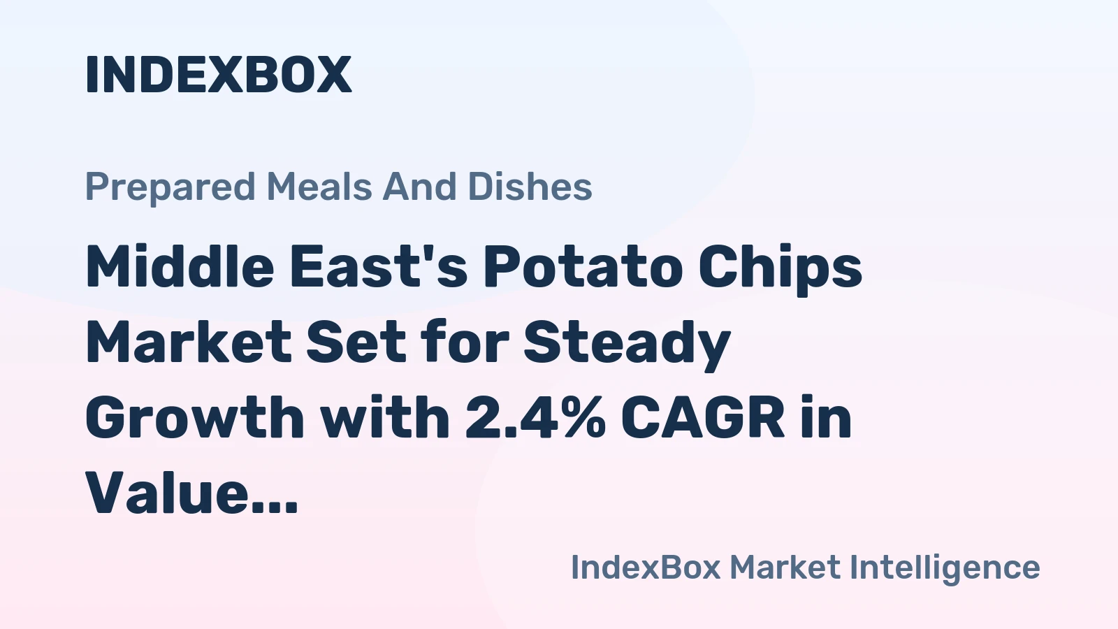Middle East's Potato Chips Market Set for Steady Growth with 2.4% CAGR in Value Through 2035