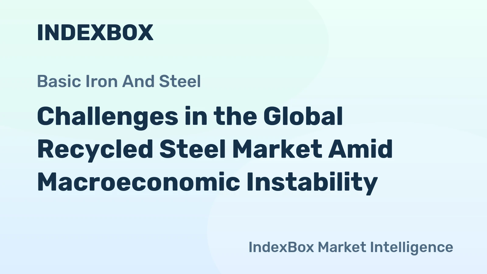Challenges in the Global Recycled Steel Market Amid Macroeconomic Instability