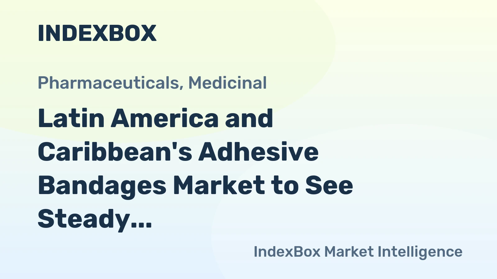 Latin America and Caribbean's Adhesive Bandages Market to See Steady Growth with 1.6% CAGR, Reaching $2.4B by 2035