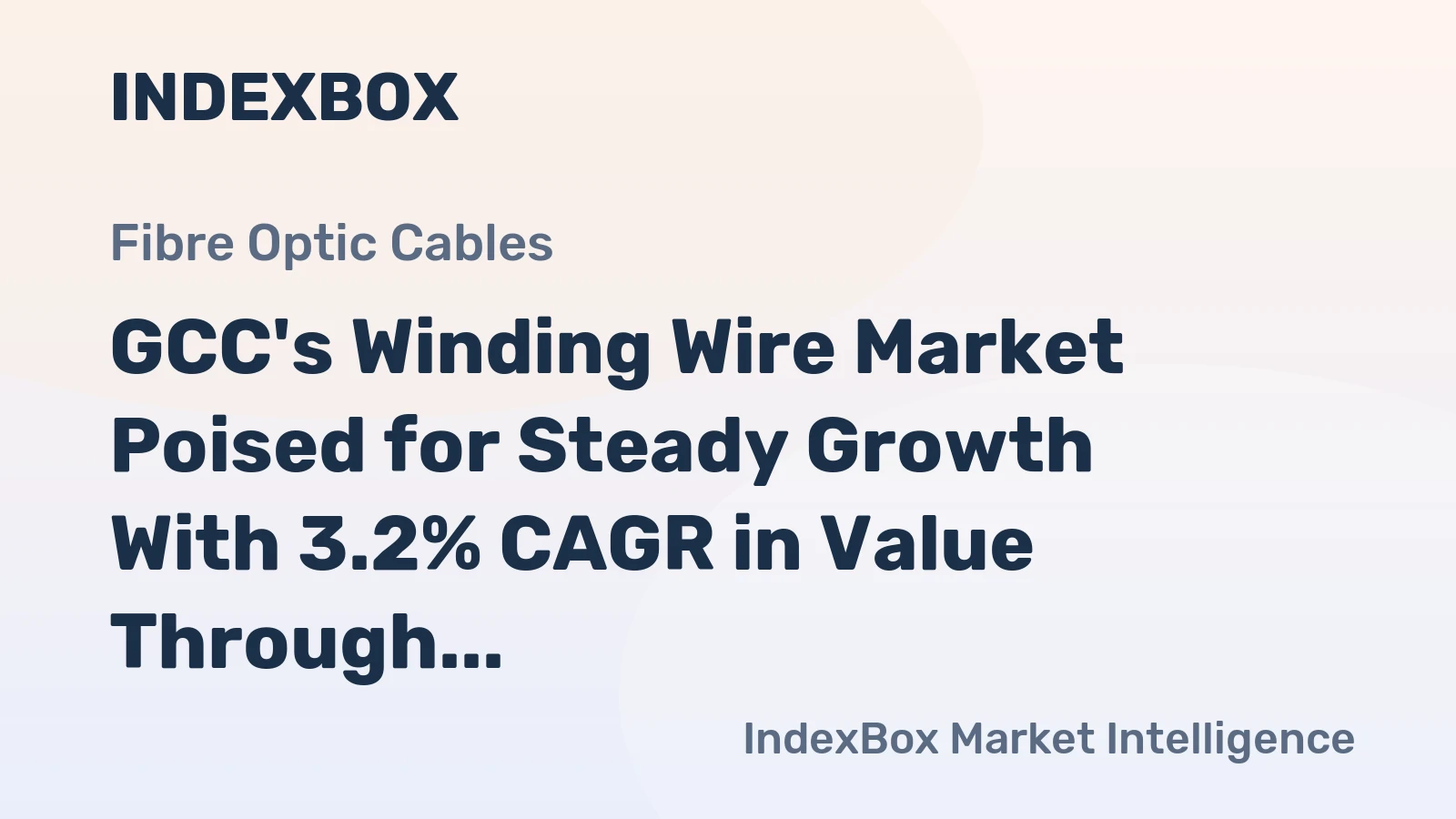 GCC's Winding Wire Market Poised for Steady Growth With 3.2% CAGR in Value Through 2035