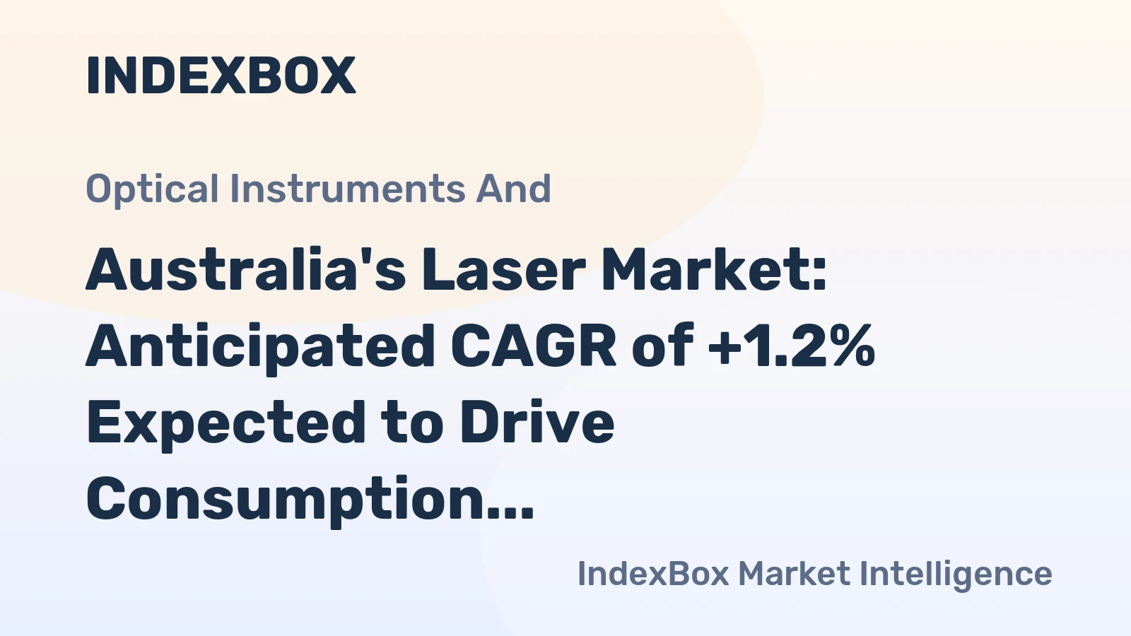Australia's Laser Market: Anticipated CAGR of +1.2% Expected to Drive Consumption Trends Over Next Decade