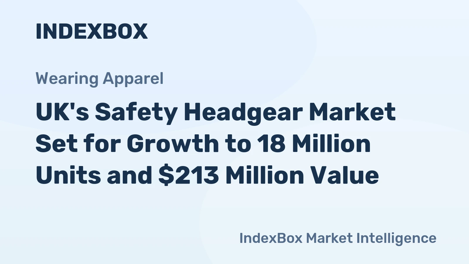UK's Safety Headgear Market Set for Growth to 18 Million Units and $213 Million Value