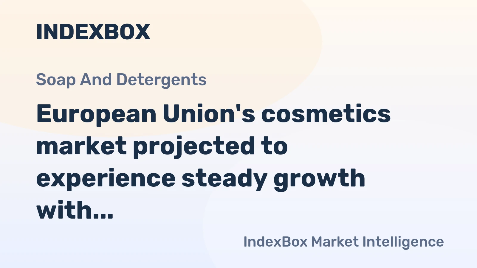 European Union's cosmetics market projected to experience steady growth with CAGR of +1.2% in volume and +3.0% in value from 2024 to 2035