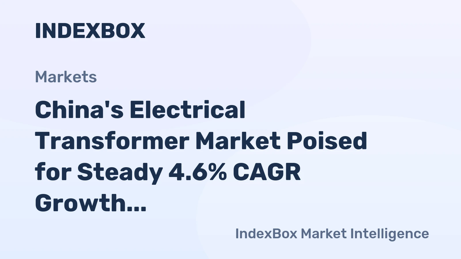 China's Electrical Transformer Market Poised for Steady 4.6% CAGR Growth Through 2035