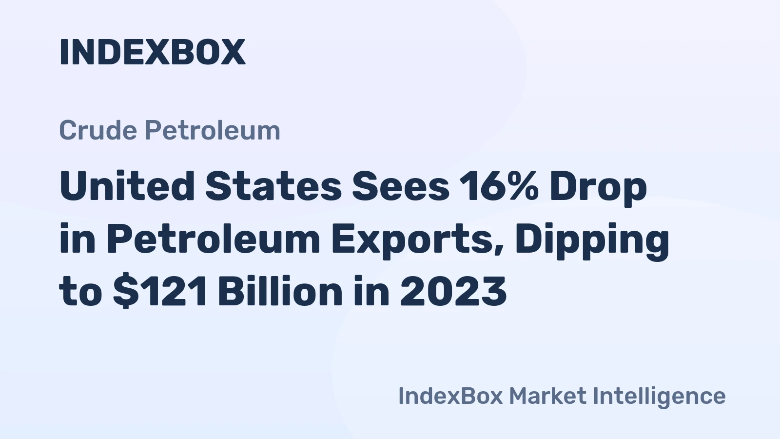 United States Sees 16% Drop in Petroleum Exports, Dipping to $121 Billion in 2023