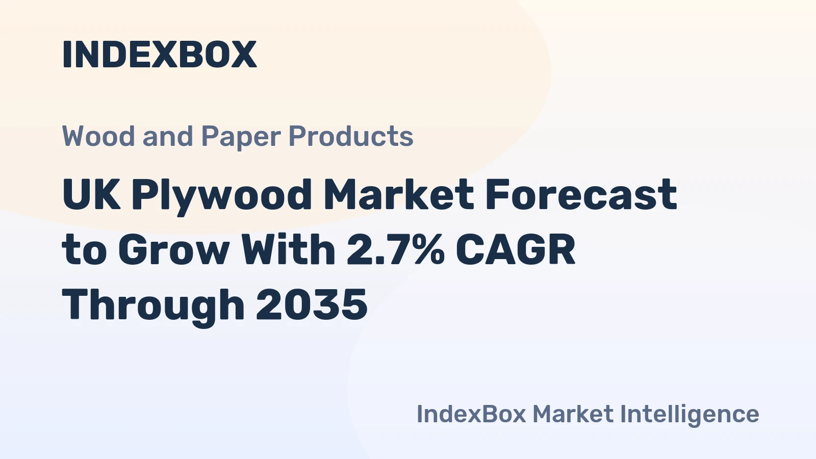UK Plywood Market Forecast to Grow With 2.7% CAGR Through 2035