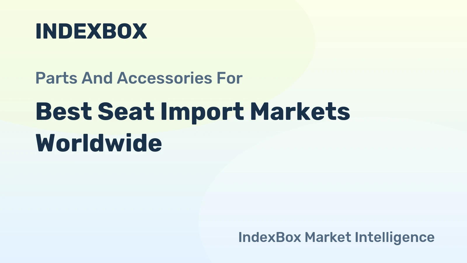 Best Seat Import Markets Worldwide