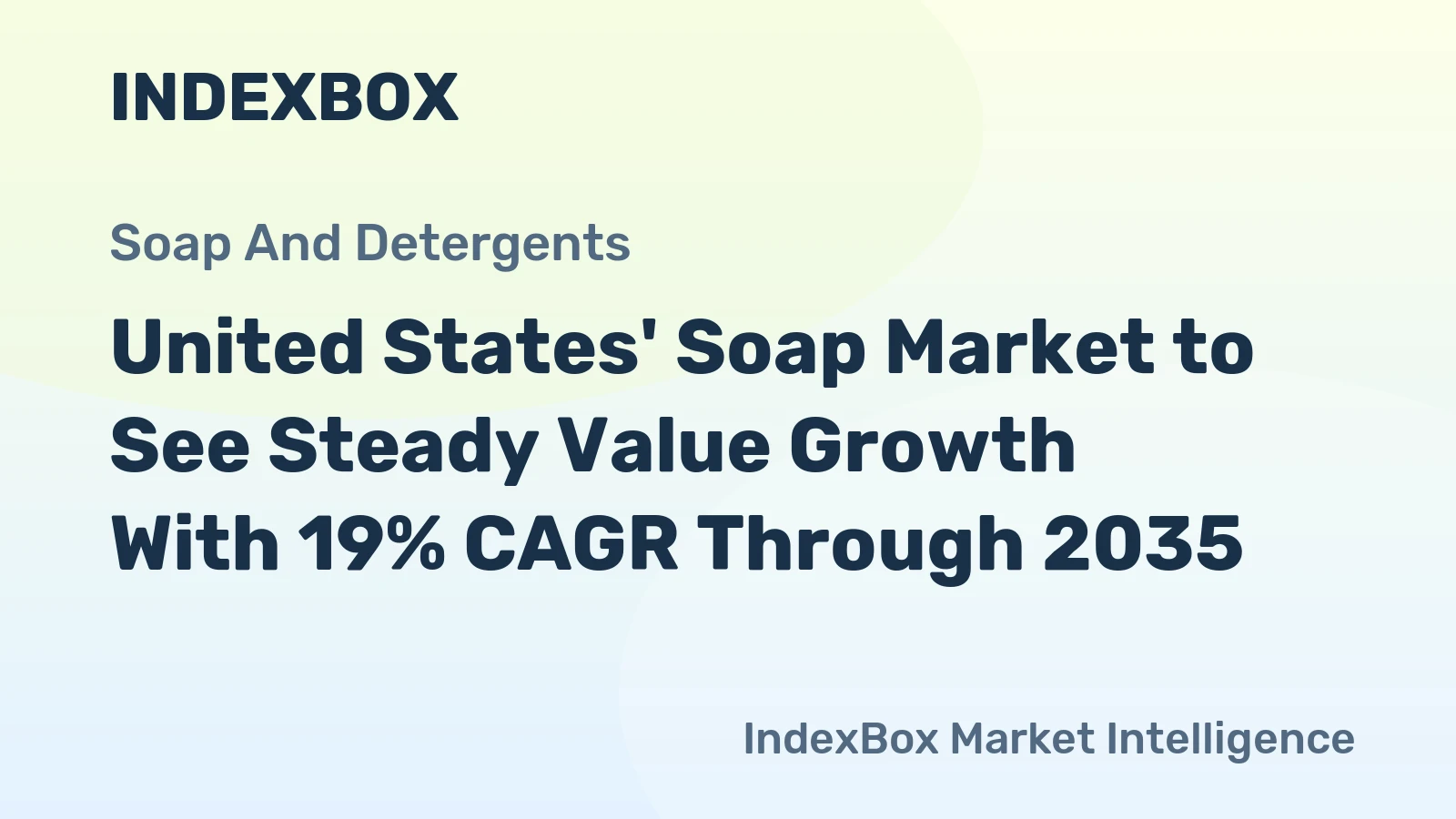 United States' Soap Market to See Steady Value Growth With 19% CAGR Through 2035