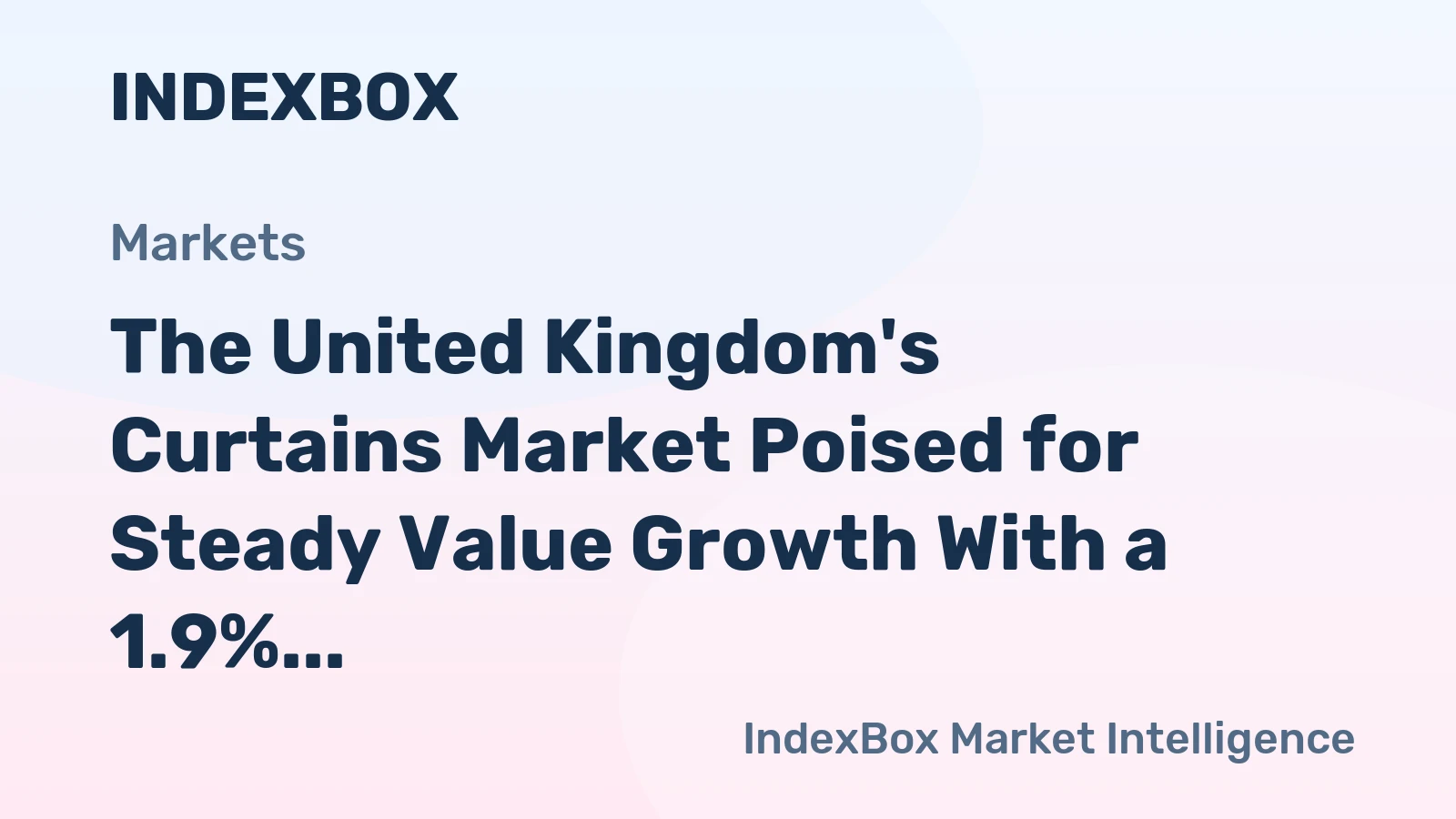 The United Kingdom's Curtains Market Poised for Steady Value Growth With a 1.9% CAGR Through 2035