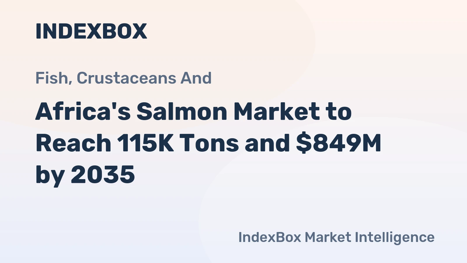 Africa's Salmon Market to Reach 115K Tons and $849M by 2035