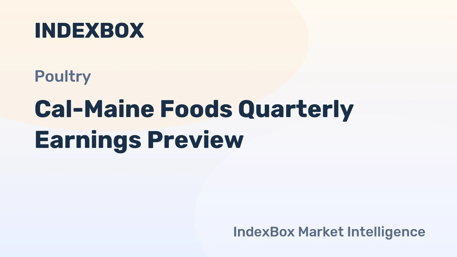 Cal-Maine Foods Quarterly Earnings Preview