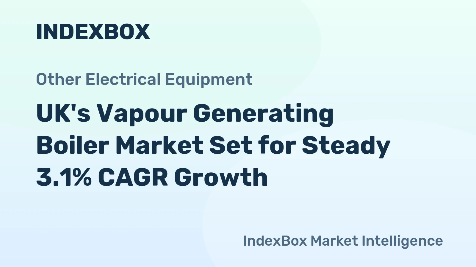 UK's Vapour Generating Boiler Market Set for Steady 3.1% CAGR Growth