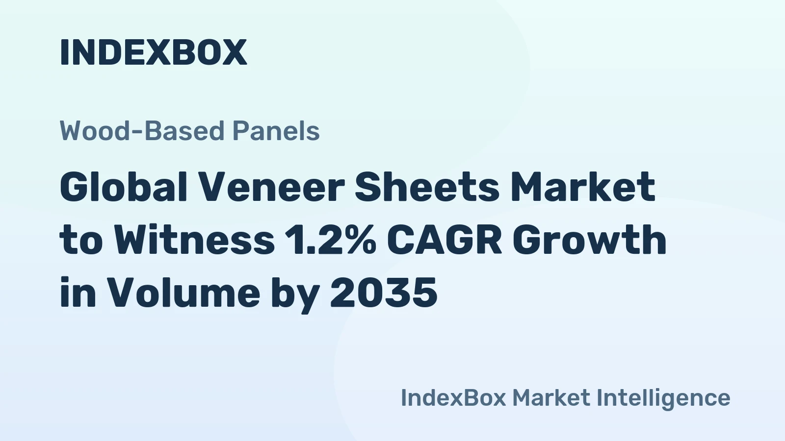 Global Veneer Sheets Market to Witness 1.2% CAGR Growth in Volume by 2035